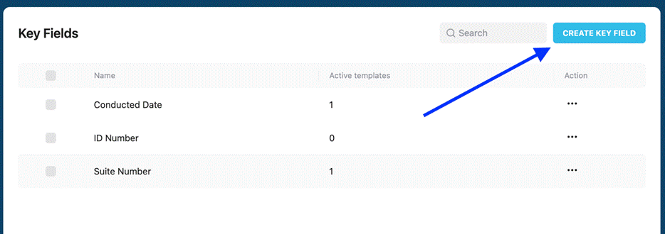 Key Fields – MonitorQA